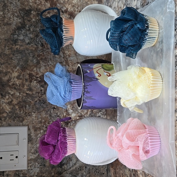 Hand Crafted | Bath & Body | New Fruity Mini Loofah Infused Cupcake ...